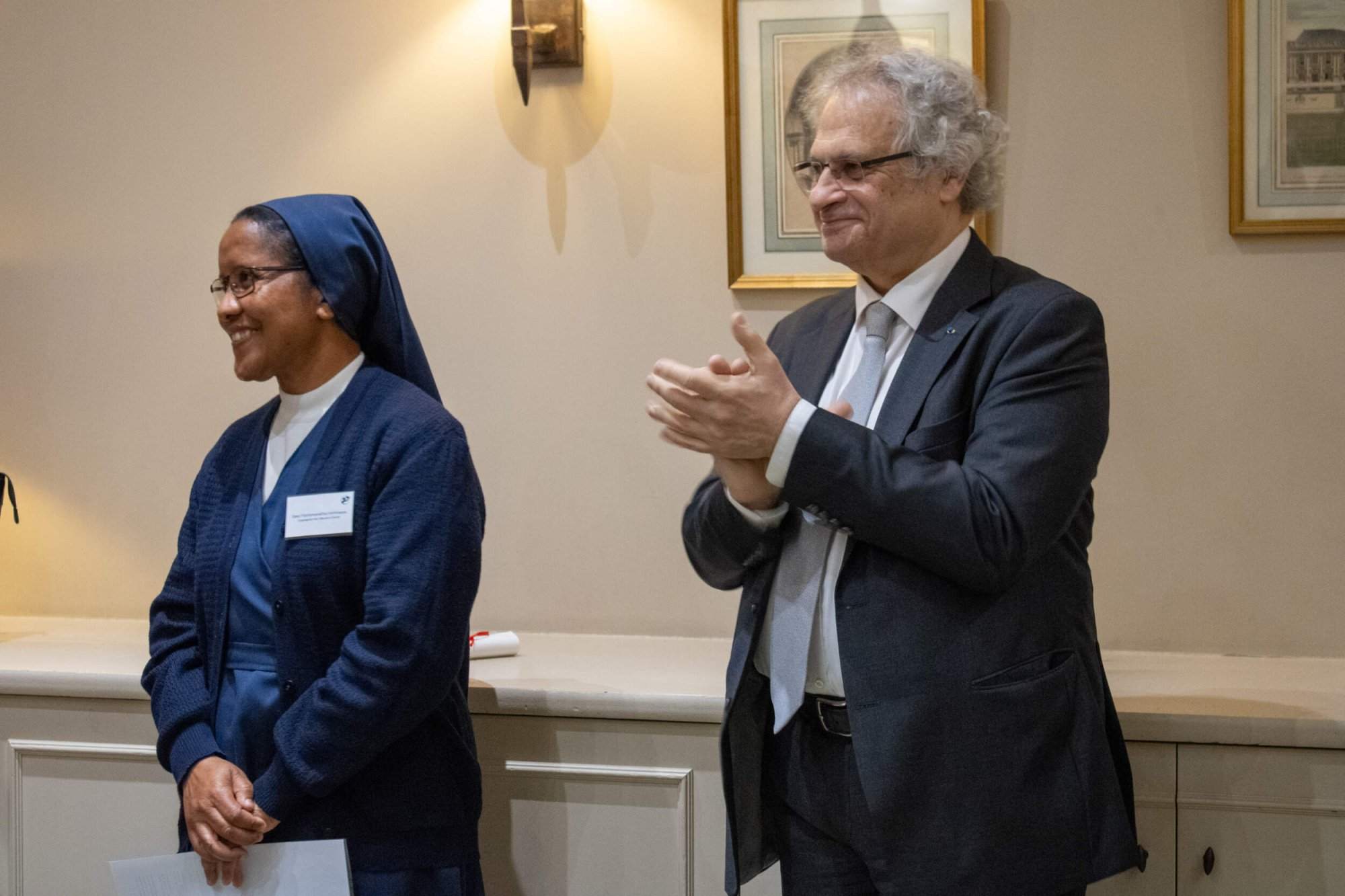 Le Prix Follereau décerné à titre posthume.